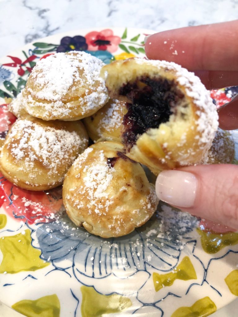 Danish Ebelskivers with Jam - de socio in the kitchen