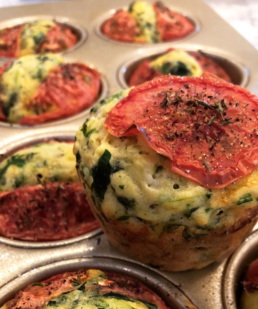 Spinach Muffins - DeSocio in the Kitchen