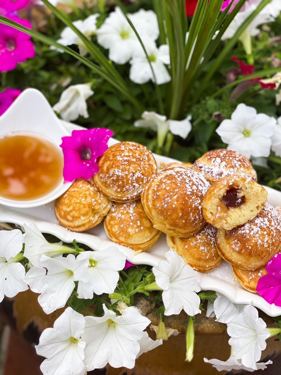 Danish Ebelskivers with Jam - DeSocio in the Kitchen