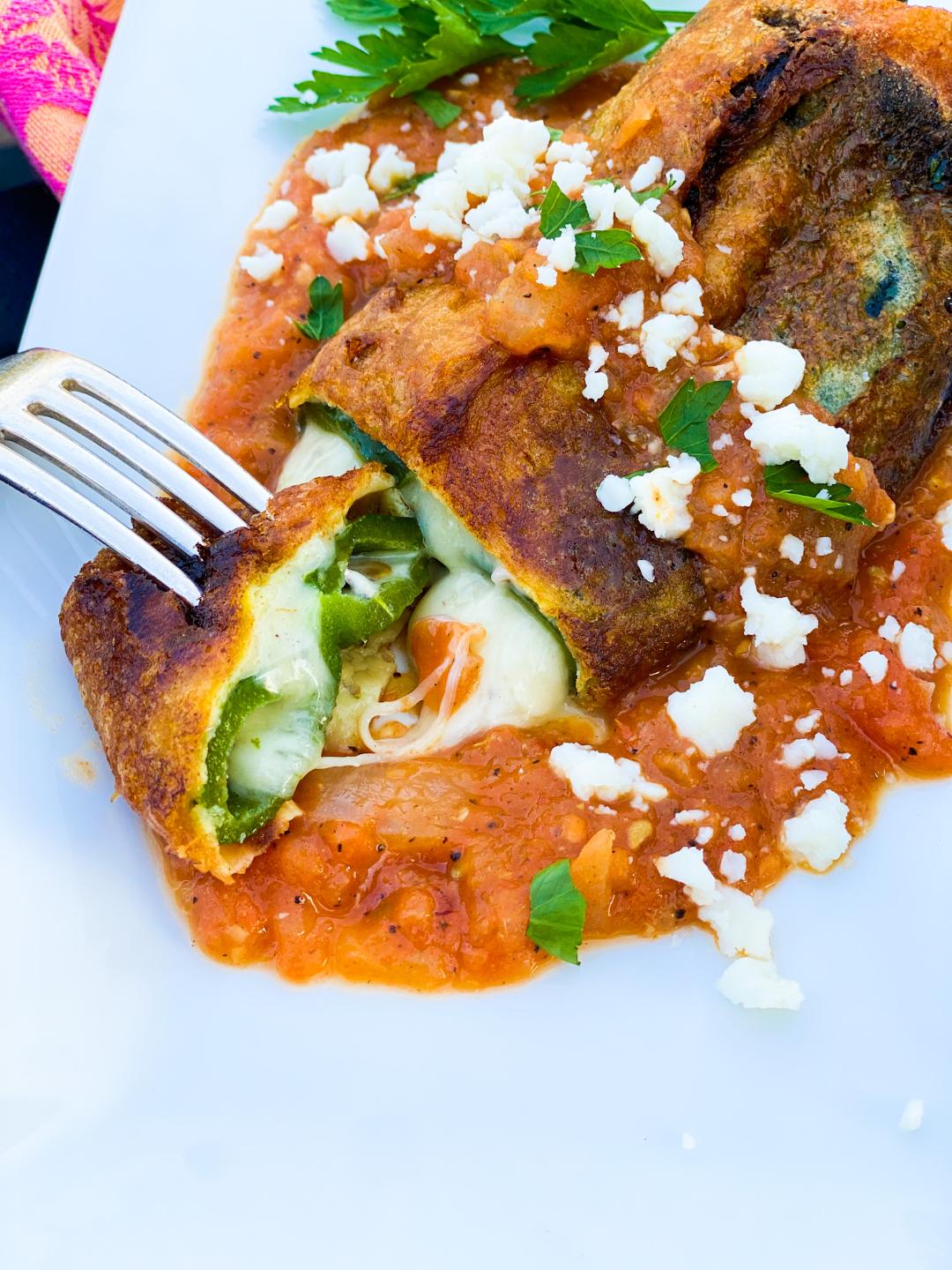 Authentic Chiles Rellenos - DeSocio in the Kitchen