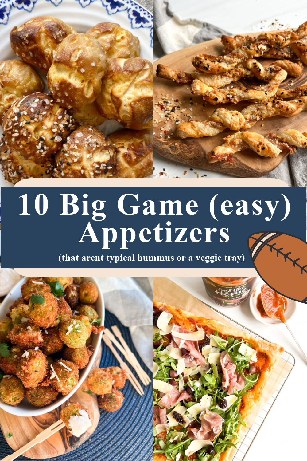 10 Big Game Party Appetizers - DeSocio in the Kitchen