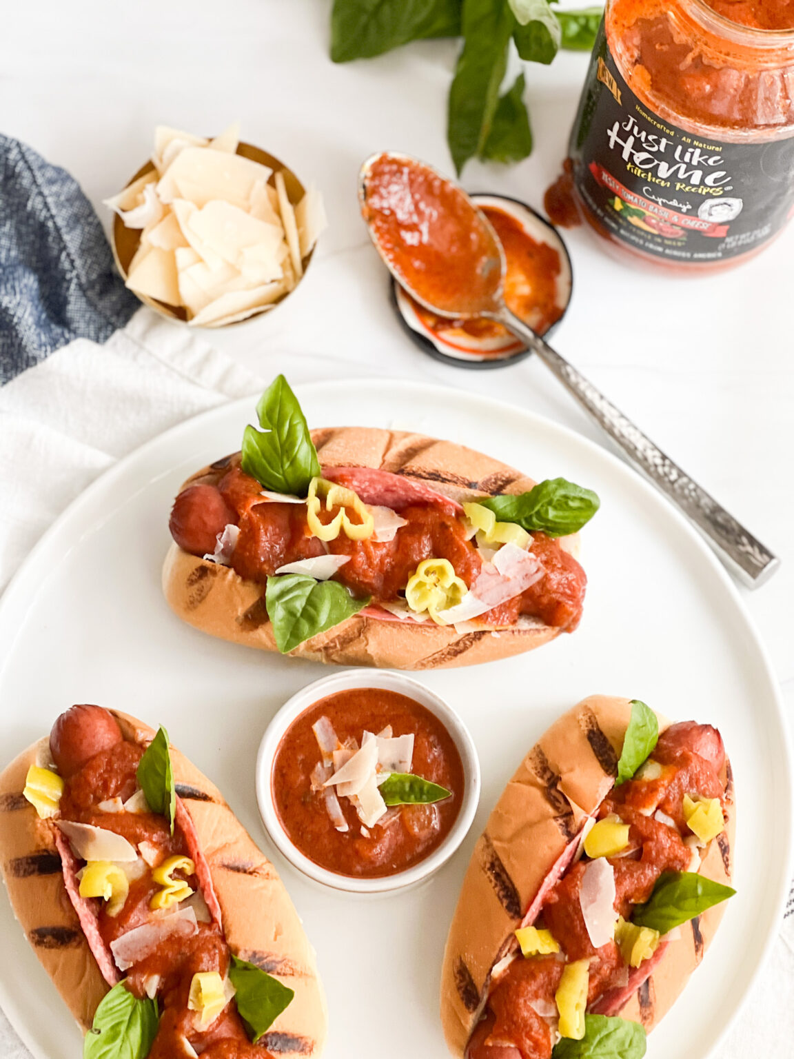 Italian Hot Dogs with Just Like Home - DeSocio in the Kitchen